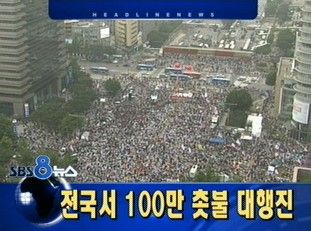 [SBS8뉴스] 2008년 06월 10일 - 오늘의 주요뉴스