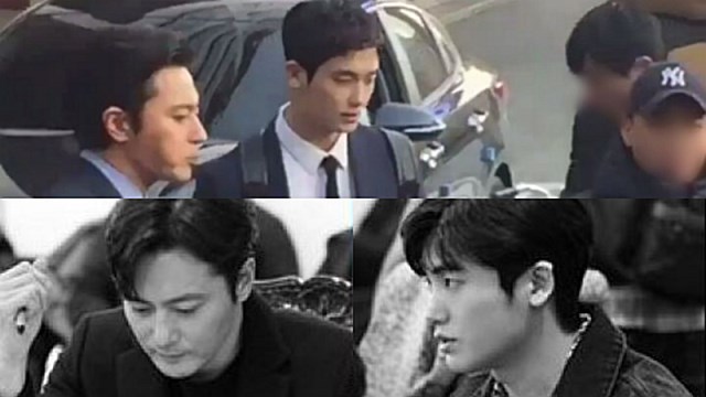 Jang Dong Gun and Park Hyung Sik Spotted Together for New Drama!