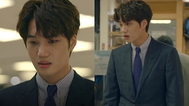 EXO KAI Wears the Suit Given by a Fan for His Drama!