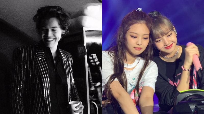 [SBS Star] One Direction Harry Styles Spotted at BLACKPINK's Concert