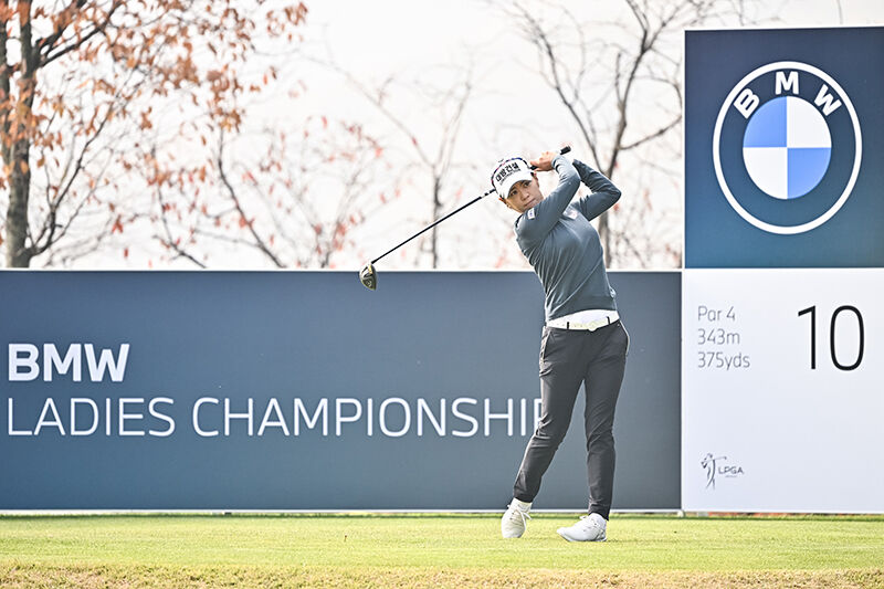 김효주, LPGA투어 BMW대회 3R 공동5위…선두와 3타 차