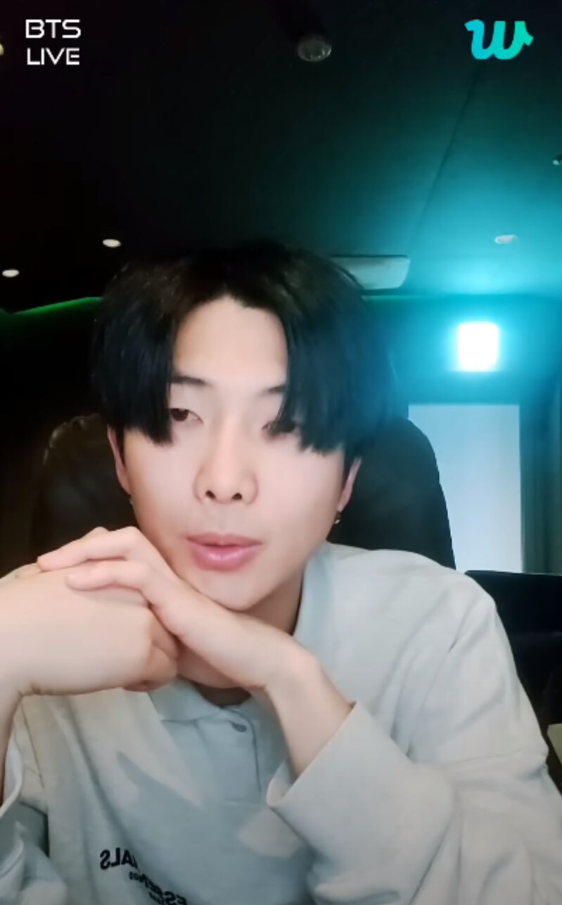 [SBS Star] VIDEO: "We Talked About It Together and..." RM Expresses ...