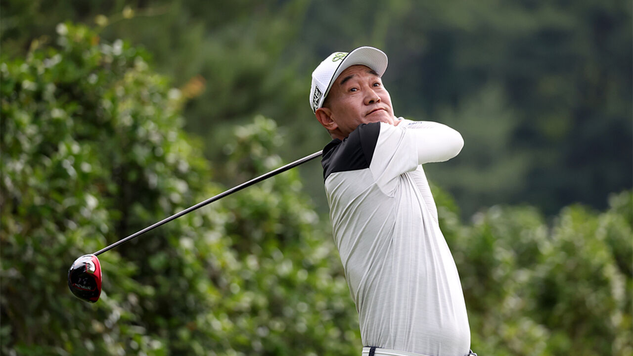 이태희, 코리안투어 KPGA 선수권 2R 단독 선두