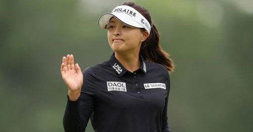 '반등' 고진영, 여자 PGA 챔피언십 2R 4타차 공동 8위