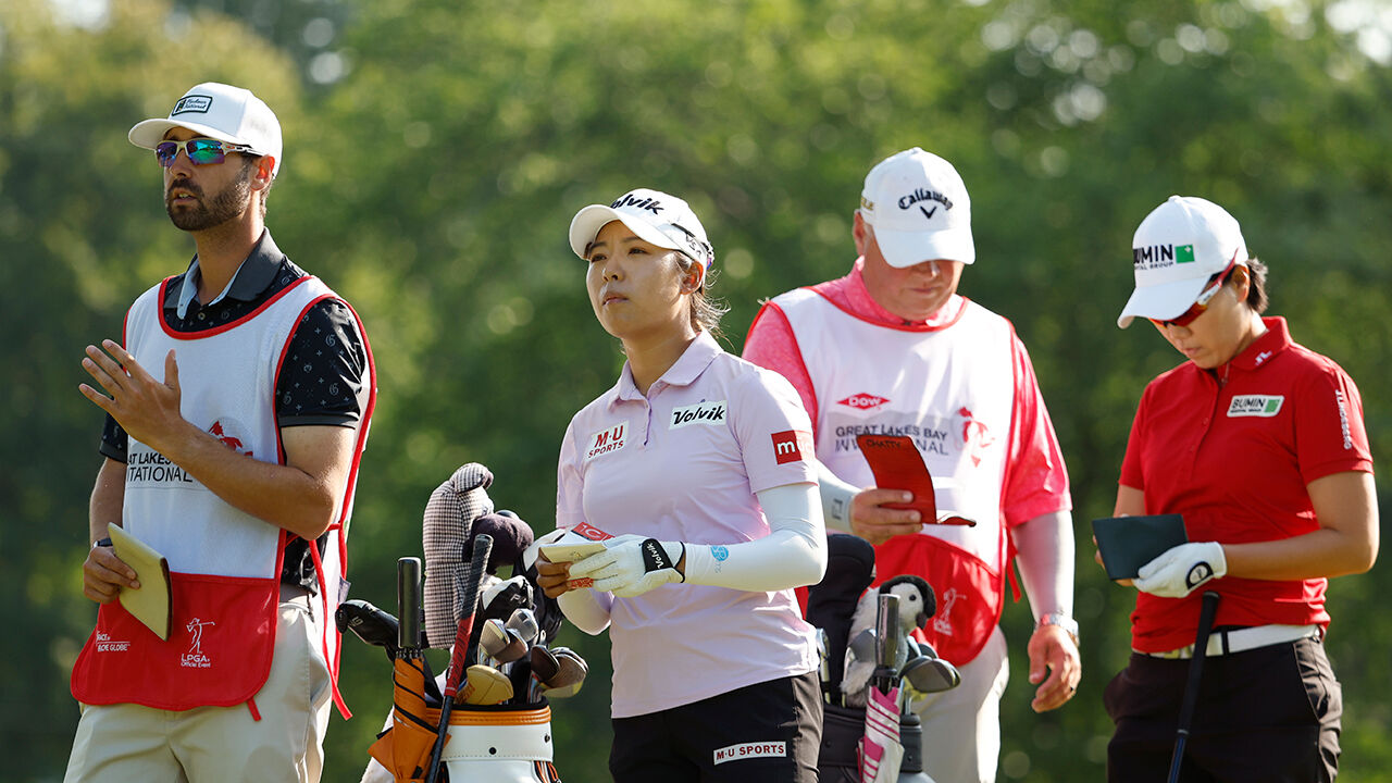 이미향-이정은, LPGA 2인 1조 대회 2R 공동 10위