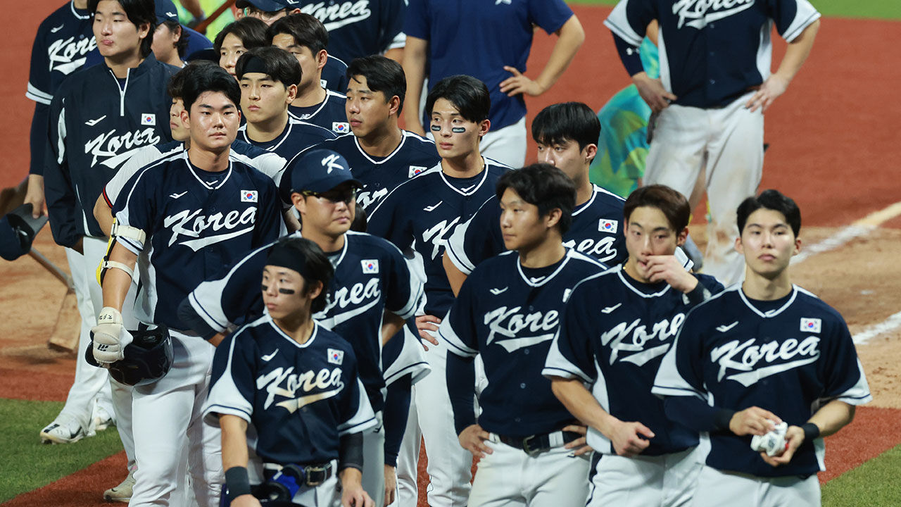 한국 야구대표팀, 결승전 전까지 '땡볕 야구'