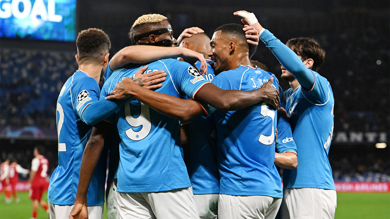 나폴리, 브라가 꺾고 UCL 16강행…'김민재 더비' 가능성