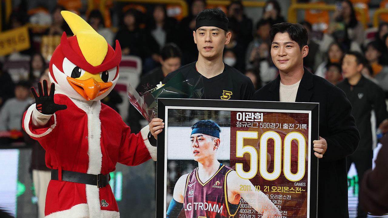 프로농구 KCC, LG 꺾고 6연승…라건아 31점·허웅 21점