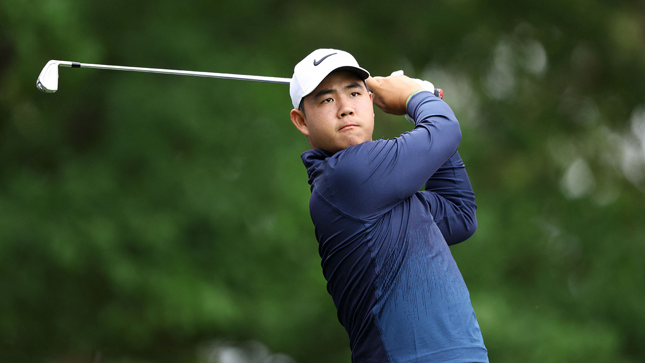 김주형, PGA 챔피언십 1R 5언더파 공동 5위 '굿샷'