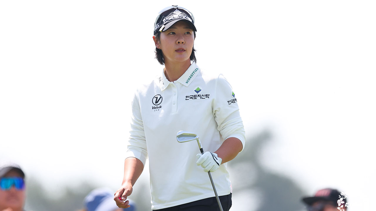 박지영, KLPGA 투어 메디힐·한국일보 챔피언십 3R 2타 차 선두