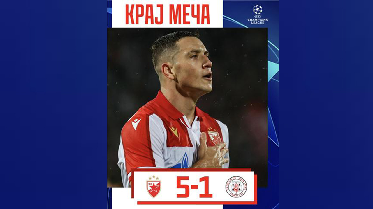 '설영우 징계 결장' 즈베즈다, 링컨 꺾고 UCL 예선 3R 진출