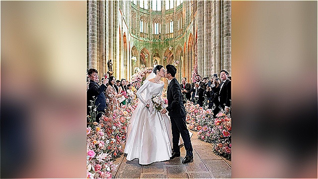 Chinese Billionaire Couple Holds Wedding at Mont Saint-Michel ...