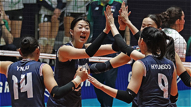South Korea Women's Volleyball Advances to AVC Cup Final After ...