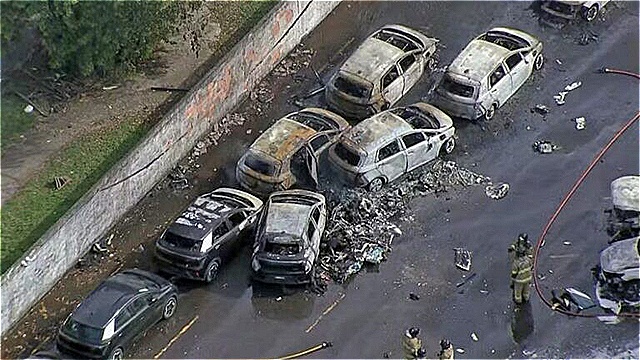 6 Dead After Helicopters Collide and Crash into Electric Vehicle ...