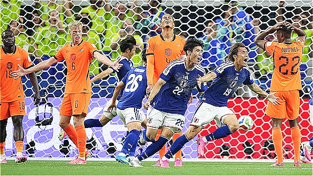 Japan Secures Dramatic 2-2 Draw Against Netherlands