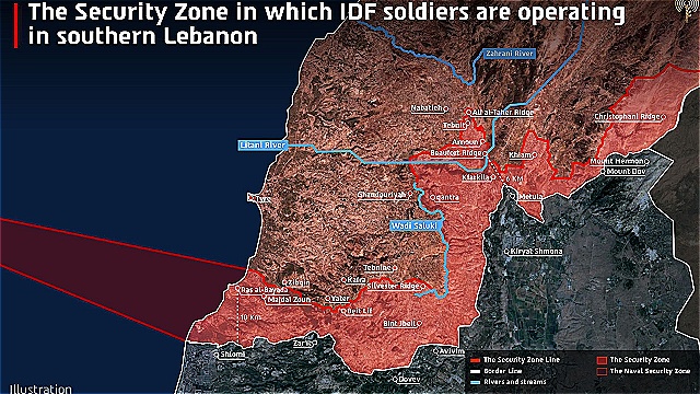 "No Withdrawal": Israeli Military Releases Latest Map of Forces in ...