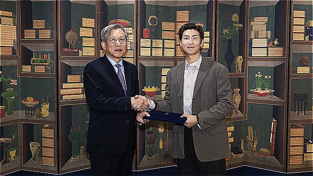 BTS Member RM Appointed as Global Ambassador for National Museum of Korea