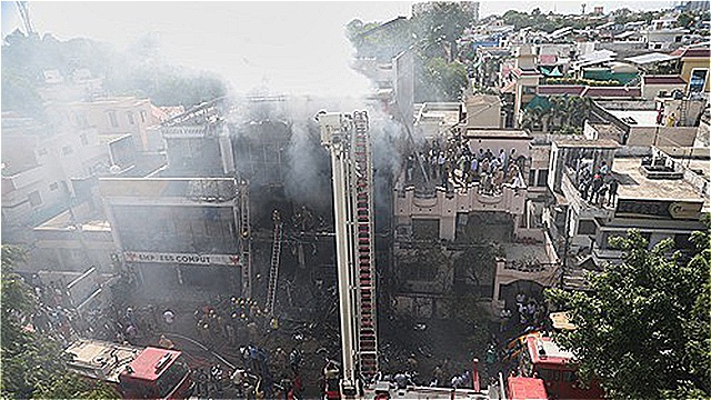 15 Dead in Fire at Animation Training Center in India, Mostly Students