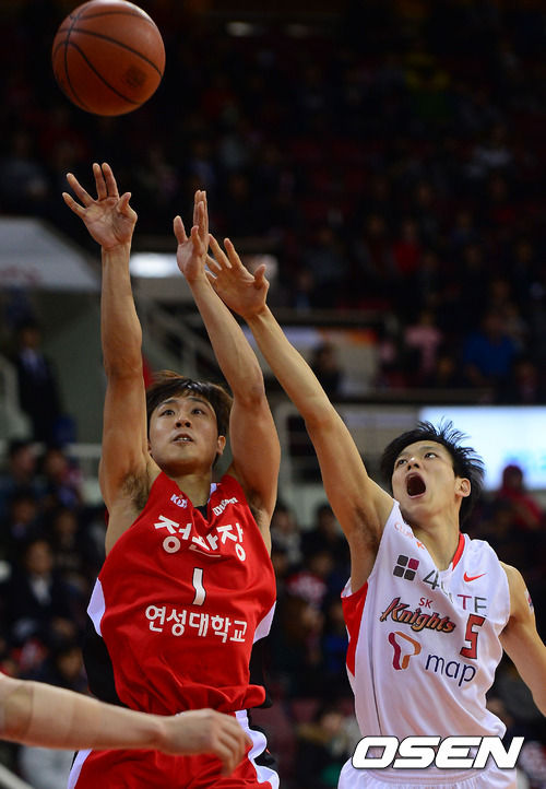 안양 KGC, SK 11연승 저지하면서 5할 복귀