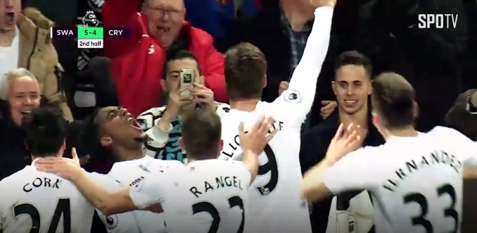 SBS 스포츠 골프 뉴스 : 전체뉴스 : [EPL 사무국 선정] ‘후반전 7골, 역전 3번’ 스완지 vs 크리스탈...13R 최고의 경기 : SBS