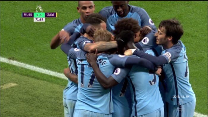 SBS Golf 뉴스 : 전체 뉴스 : [EPL] '스털링 결승골' 맨시티, 홈에서 아스날 2-1 제압 : SBS Golf