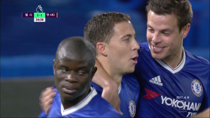 SBS 스포츠 골프 뉴스 : 전체뉴스 : [EPL] 첼시, 멘시티에 2-1 승리…아자르 맹활약 : SBS