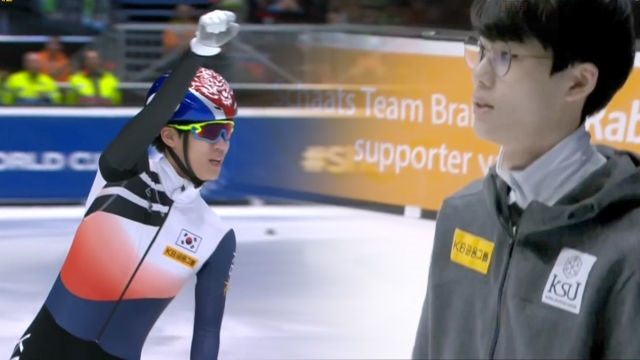 ISU 쇼트트랙 : 쇼트트랙 소식 : [영상] 쇼트트랙 이준서, 월드컵 6차대회서 첫 500M 금메달 : SBS