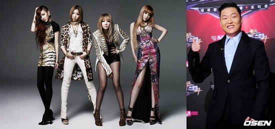 2NE1-싸이-또 2NE1, YG '핑퐁 컴백' 7월 차트 정조준