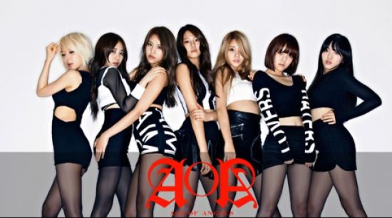 AOA, 10월 日 정식 진출 확정