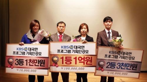 KBSN, 대국민 프로그램 기획안 공모 시상식 개최