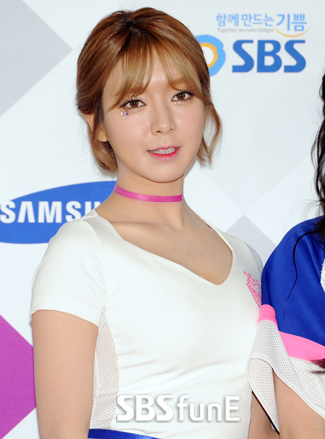 [E포토]오늘도 반짝이는 금발 초아