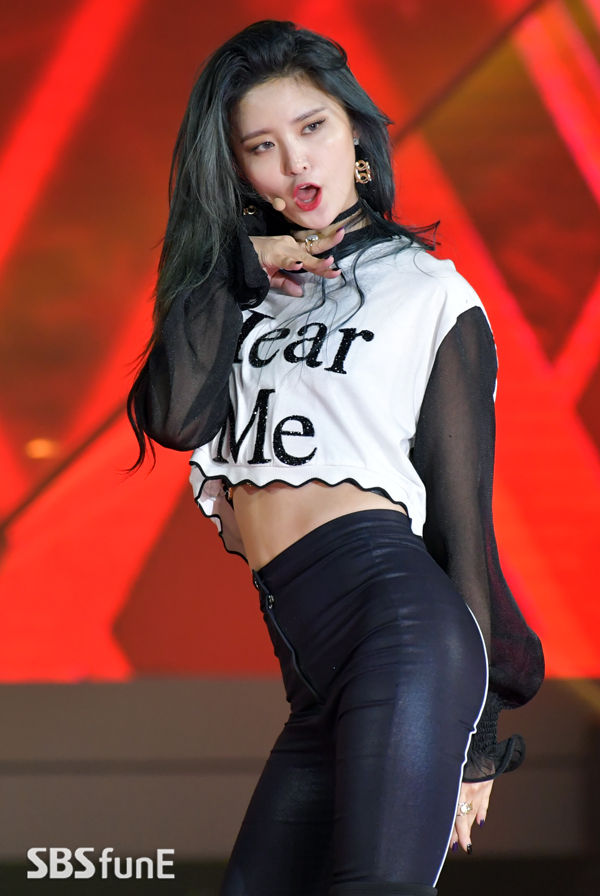 [E포토]EXID 정화, 무장해제 시키는 섹시미