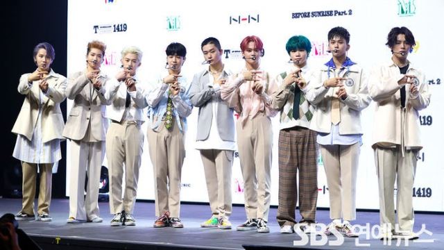 [E포토] T1419, '9인 9색 신인 보이그룹'