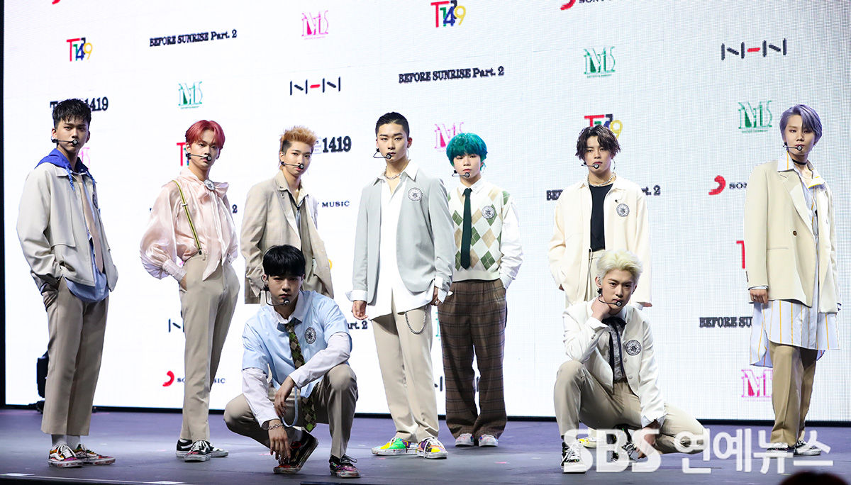 [E포토] T1419, '화려한 컴백'