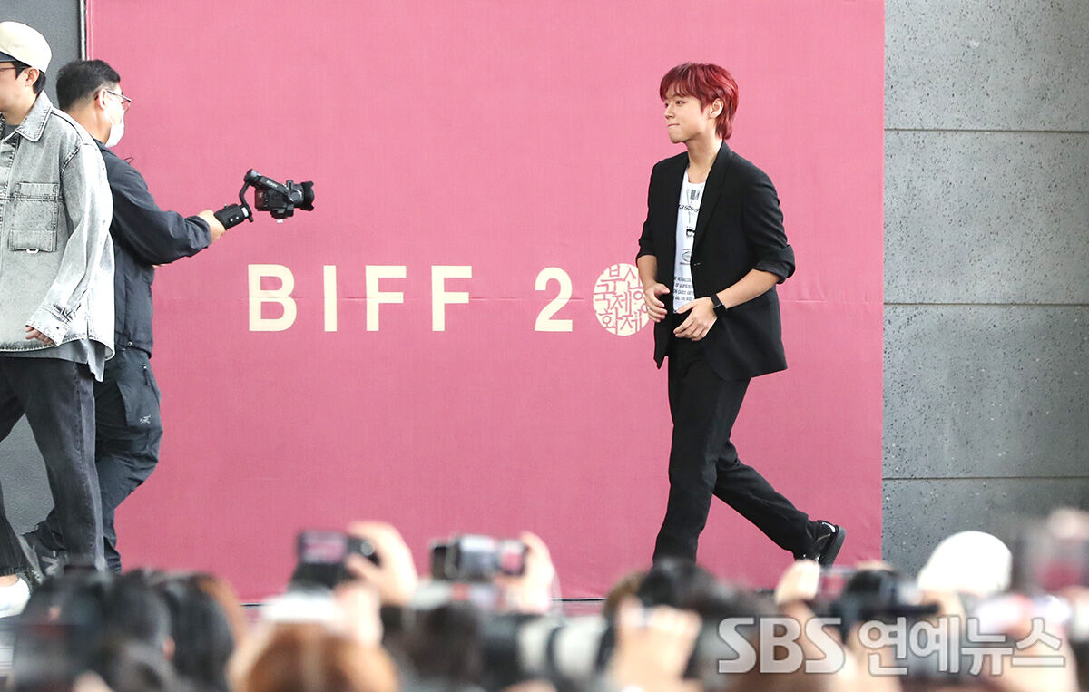 [27th BIFF] 박지훈, '워너원에서 배우로 첫 영화제 참석'