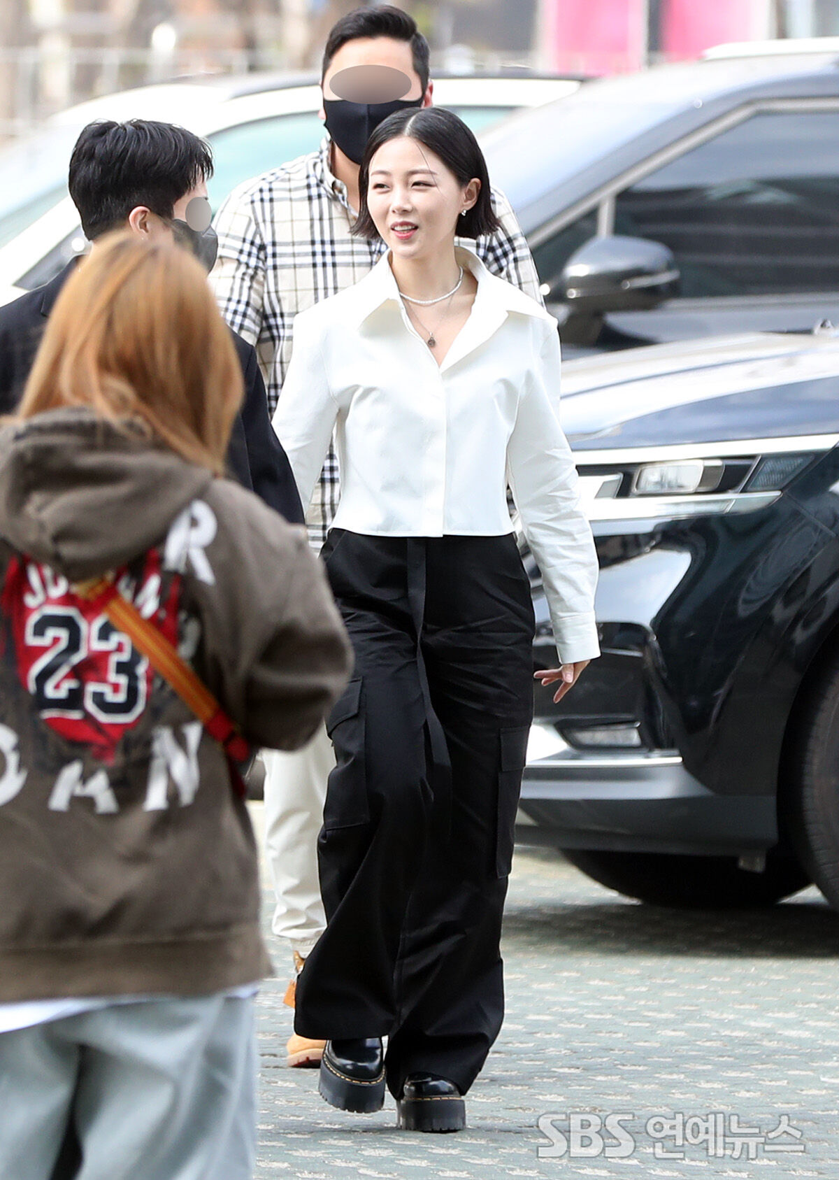 [E포토] 가야G 흰, '귀여운 똑 단발 스타일링'