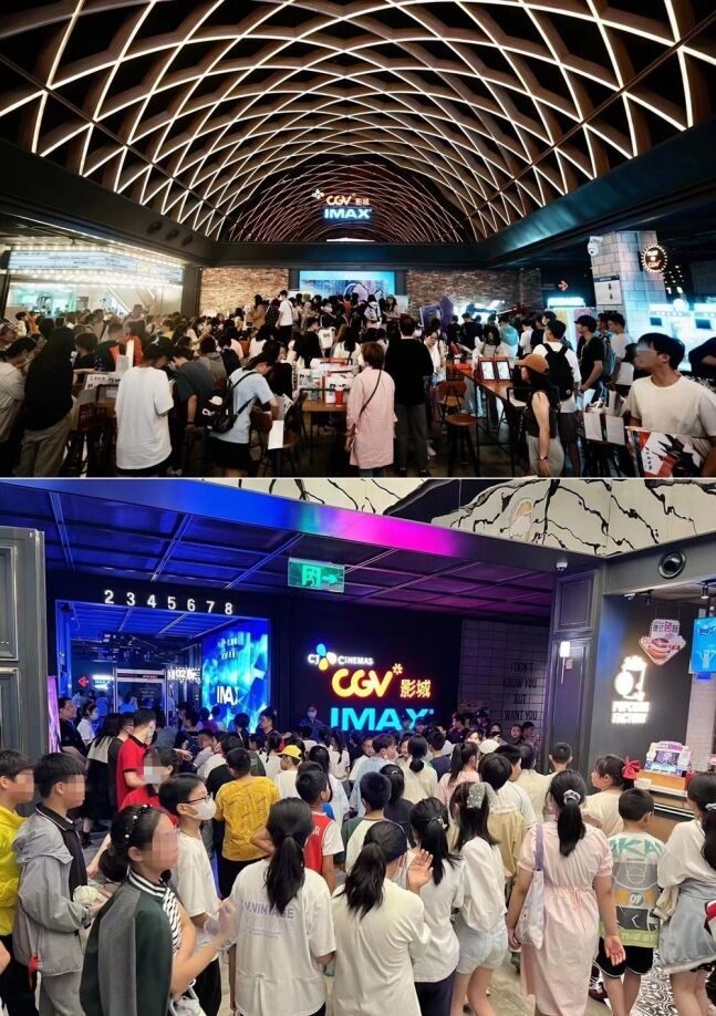 CGV중국, 글로벌 진출 이후 역대 7월 최고 실적…월매출 410억 원