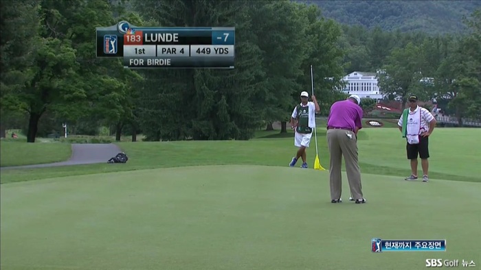 SBS 스포츠 골프 뉴스 : 골프 : [PGA] '스웨덴 신예' 요나스 블릭스트, 그린브라이어 클래식 우승… 이동환 공동 9위 2주 연속 TOP10 진입 : SBS