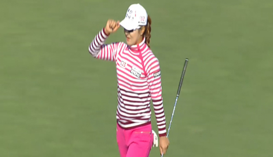 SBS 스포츠 골프 뉴스 : 전체뉴스 : [KLPGA] 윤슬아 7언더파 단독 선두, KB금융 2R '폭풍 질주' : SBS