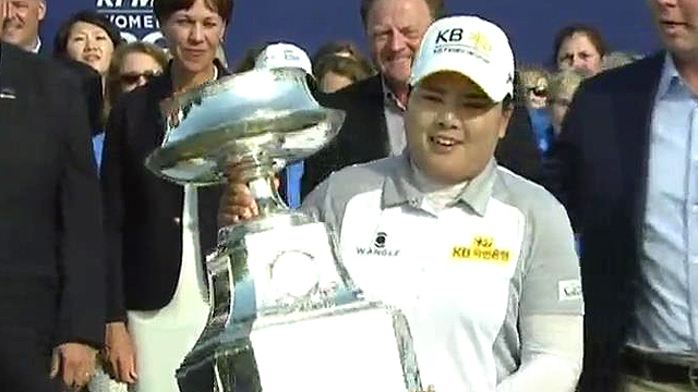 SBS Golf 뉴스 : 전체 뉴스 : 박인비, LPGA 메이저 3연패…다시 세계 1위 : SBS Golf