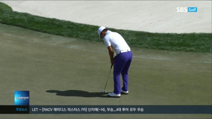 SBS 스포츠 골프 뉴스 : 전체뉴스 : [PGA] 쾌조의 출발, 아쉬운 마무리 : SBS