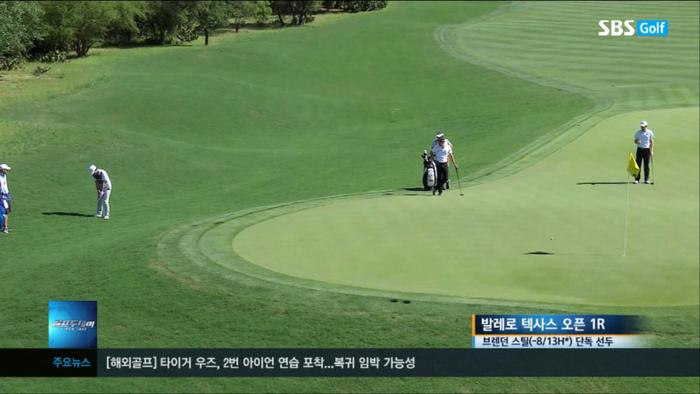 SBS 스포츠 골프 뉴스 : 전체뉴스 : [PGA] '공동 19위 무난한 출발' 김시우-존허, 텍사스 오픈 1R : SBS