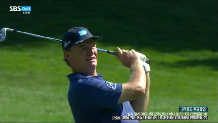 SBS 스포츠 골프 뉴스 : 전체뉴스 : [PGA] '베테랑' 어니 엘스, 퀴큰 론스 3R 6타 줄이며 단독 2위 : SBS