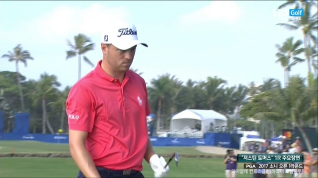SBS 스포츠 골프 뉴스 : 전체뉴스 : [PGA] '꿈의 타수 달성' 저스틴 토마스, 1R 59타 단독 선두 : SBS