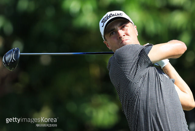 SBS Golf 뉴스 : 전체 뉴스 : [더CJ컵] PGA투어 '넘버원' 저스틴 토마스, CJ컵 단독 선두 : SBS Golf