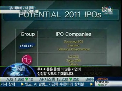 [CNBC]몸집 키우는 국내 IPO시장…삼성·LG 자회사 '상장대기' - SBS Biz