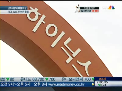 SKT-STX 하이닉스 인수 공식 출사표…시장은 '냉랭' - SBS Biz