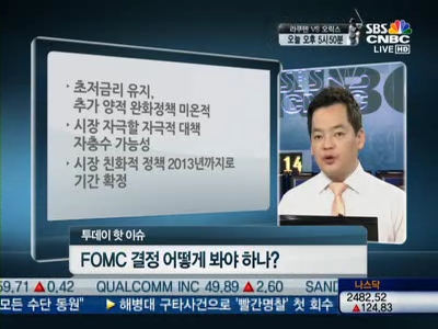 [핫이슈]FOMC 초금리 유지·QE3 '미지근'··공포 도미노 멈출까? - SBS Biz
