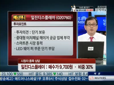 [매드머니]주식상담 - 일진디스플레이, 삼성SDI - SBS Biz