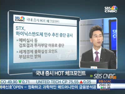 [공시]STX, 한전기술, 솔로몬저축은행 - SBS Biz